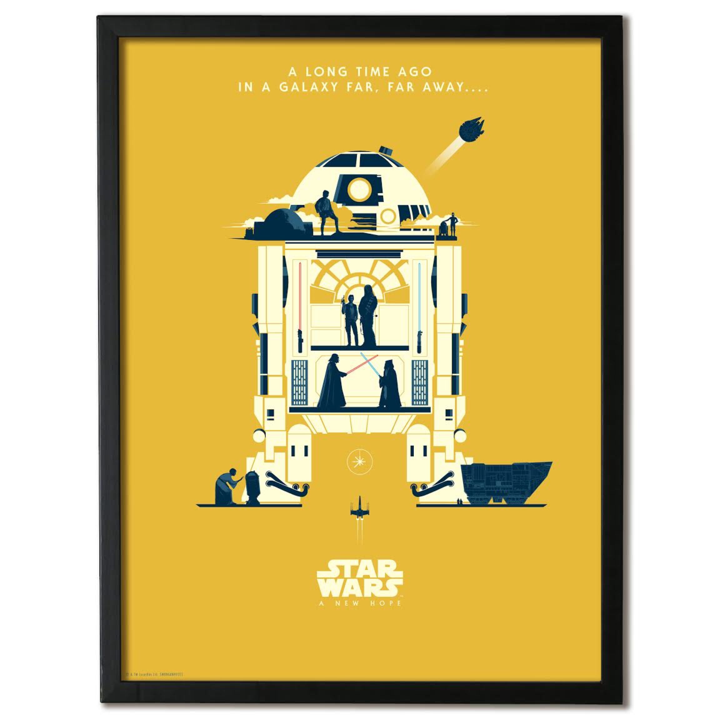 Cool Stuff: This Matt Ferguson 'Star Wars' Print Set Reimagines The Original Trilogy In Three Colors