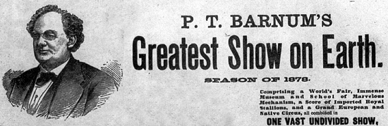 There's A Sucker Born Every Minute; Life Of PT Barnum To Hit Screens