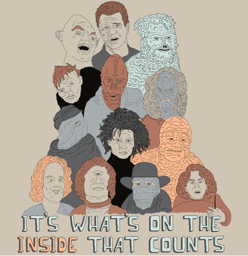 Cool Stuff: It's What's On The Inside That Counts T-Shirt