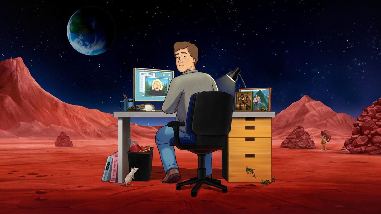 Fired On Mars Is Must-Watch Sci-Fi Tragicomedy Adult Animation