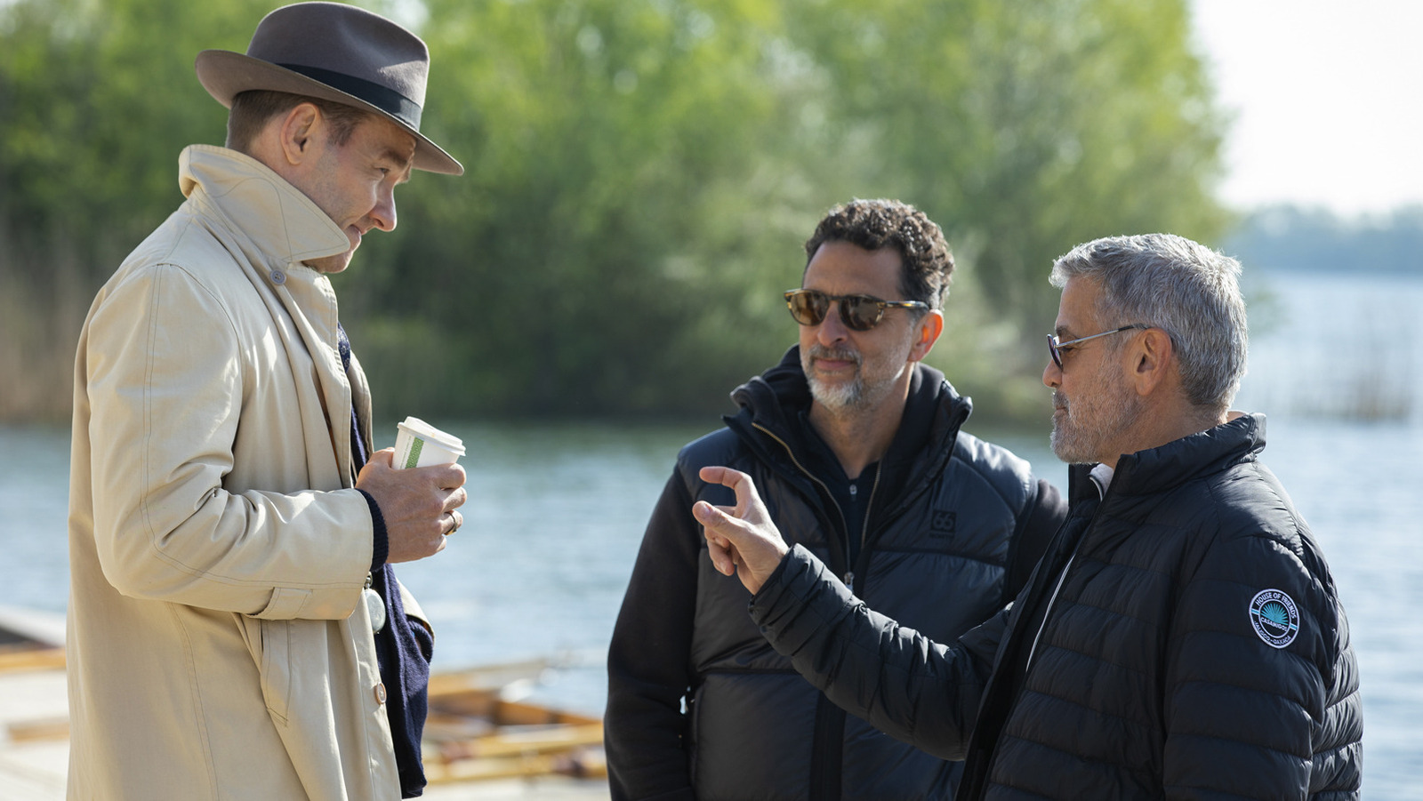 George Clooney And Joel Edgerton Made The Studio 'Panic' With The Boys ...