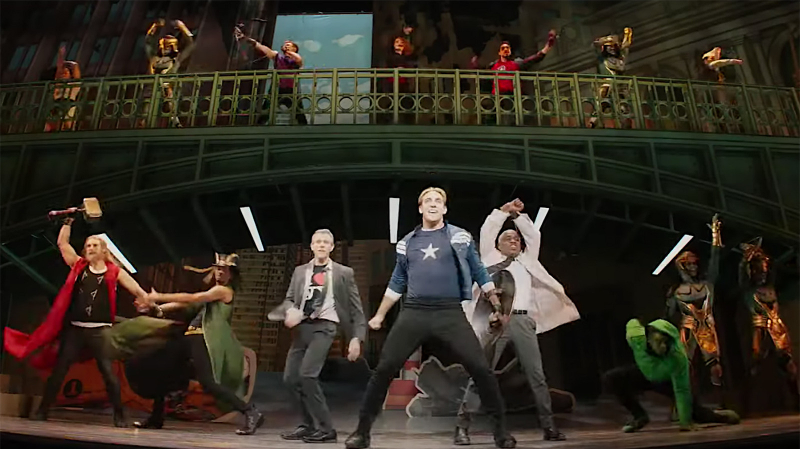 How The Captain America Musical In The Hawkeye Series Came Together