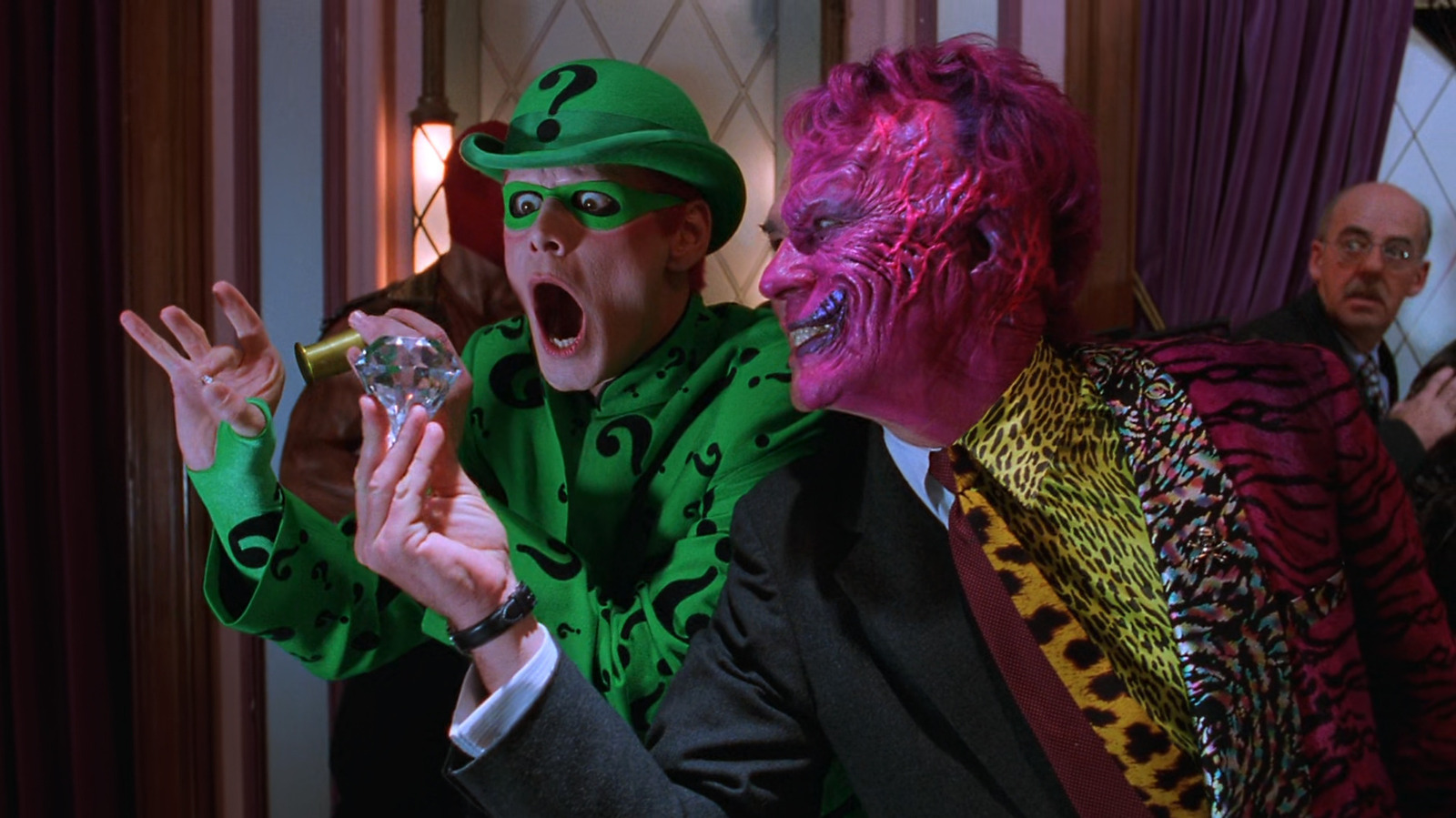 Jim Carrey's Riddler In Batman Forever Was Written In Robin Williams ...