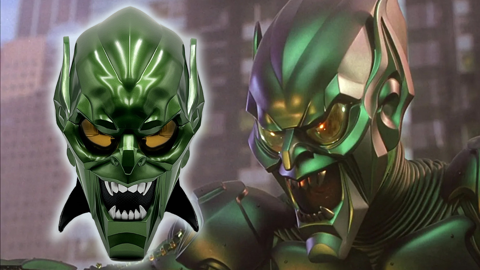 Marvel Legends Green Goblin Helmet Is A Sleek Replica, But It's Missing ...