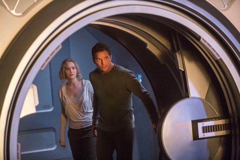Passengers Trailer Jennifer Lawrence And Chris Pratt Are Stranded In