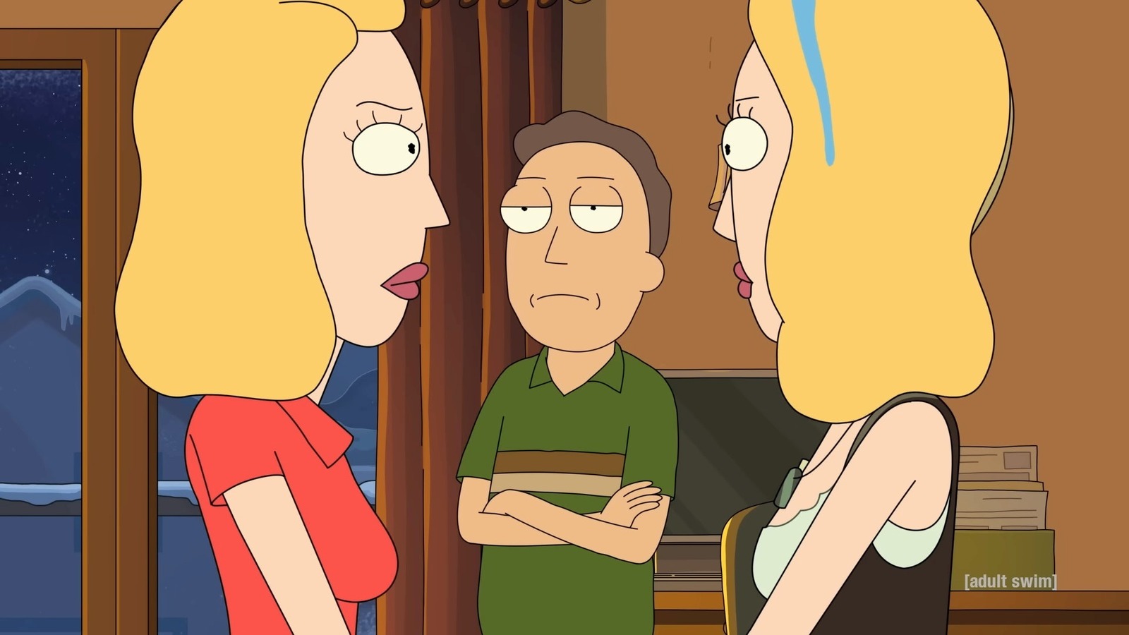 Rick And Morty's Sarah Chalke And Chris Parnell On Playing Multiple ...