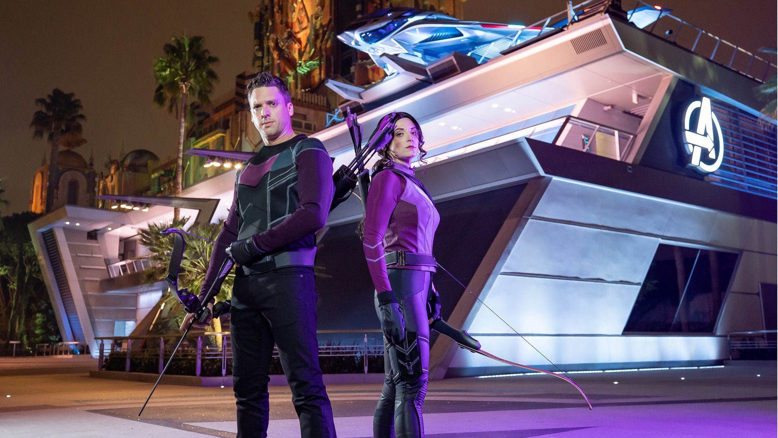 Superhero Bits: Hawkeye And Kate Bishop Go To Disneyland, WandaVision ...