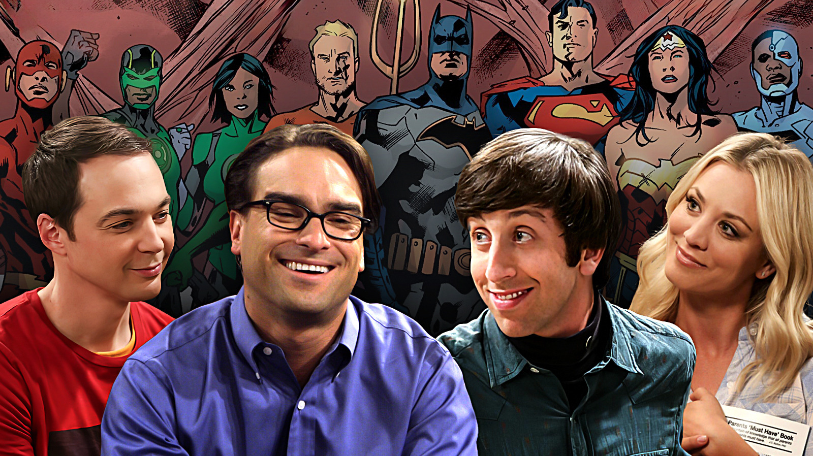 The Big Bang Theory Cast Met A DC Comics Hero In A Wild Crossover
