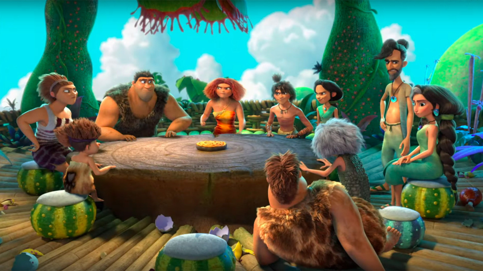 The Croods: Family Tree Trailer: The Prehistoric Crew Gets A New Series ...