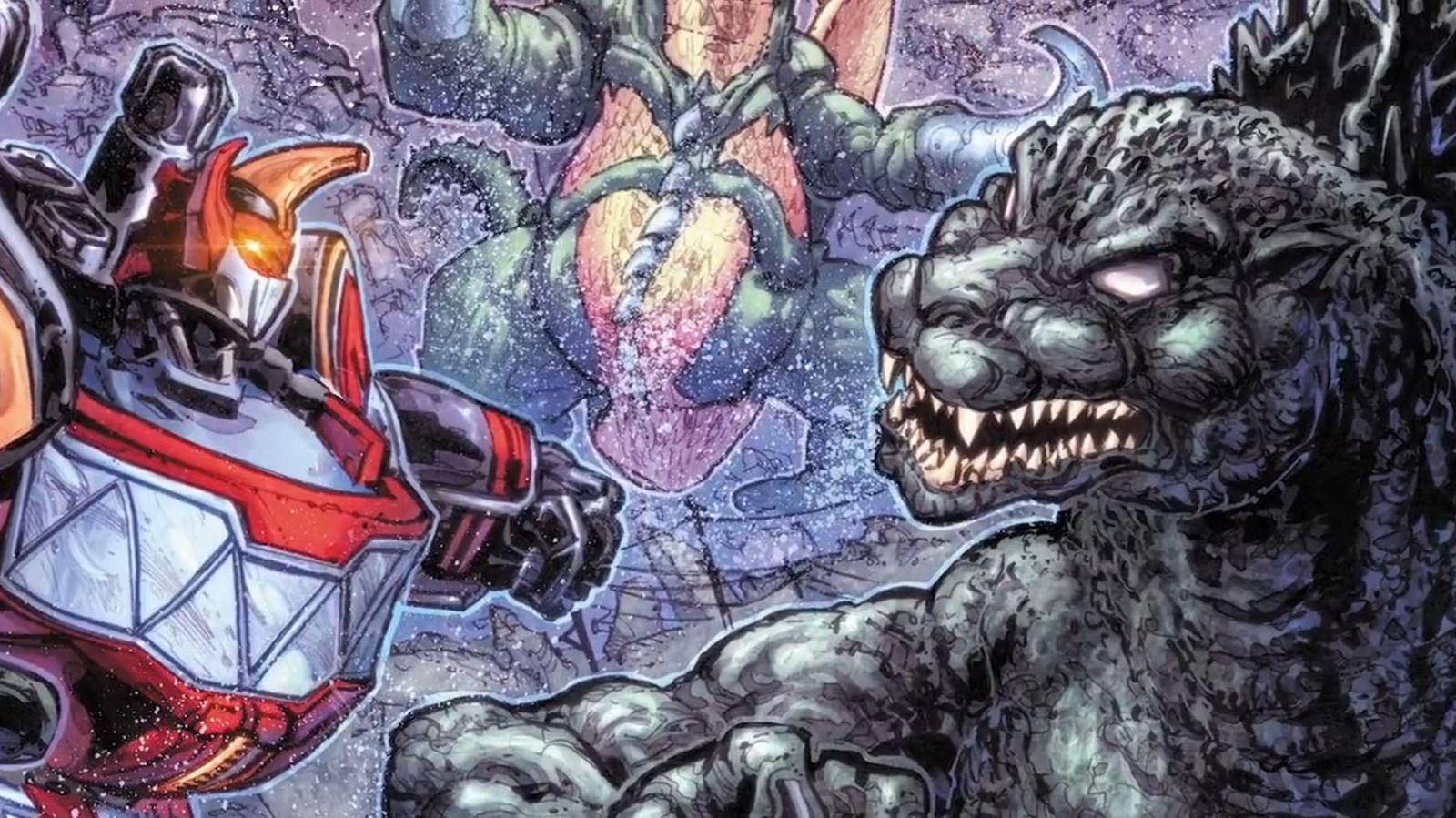 The Power Rangers Will Battle Godzilla In New IDW Comic Miniseries