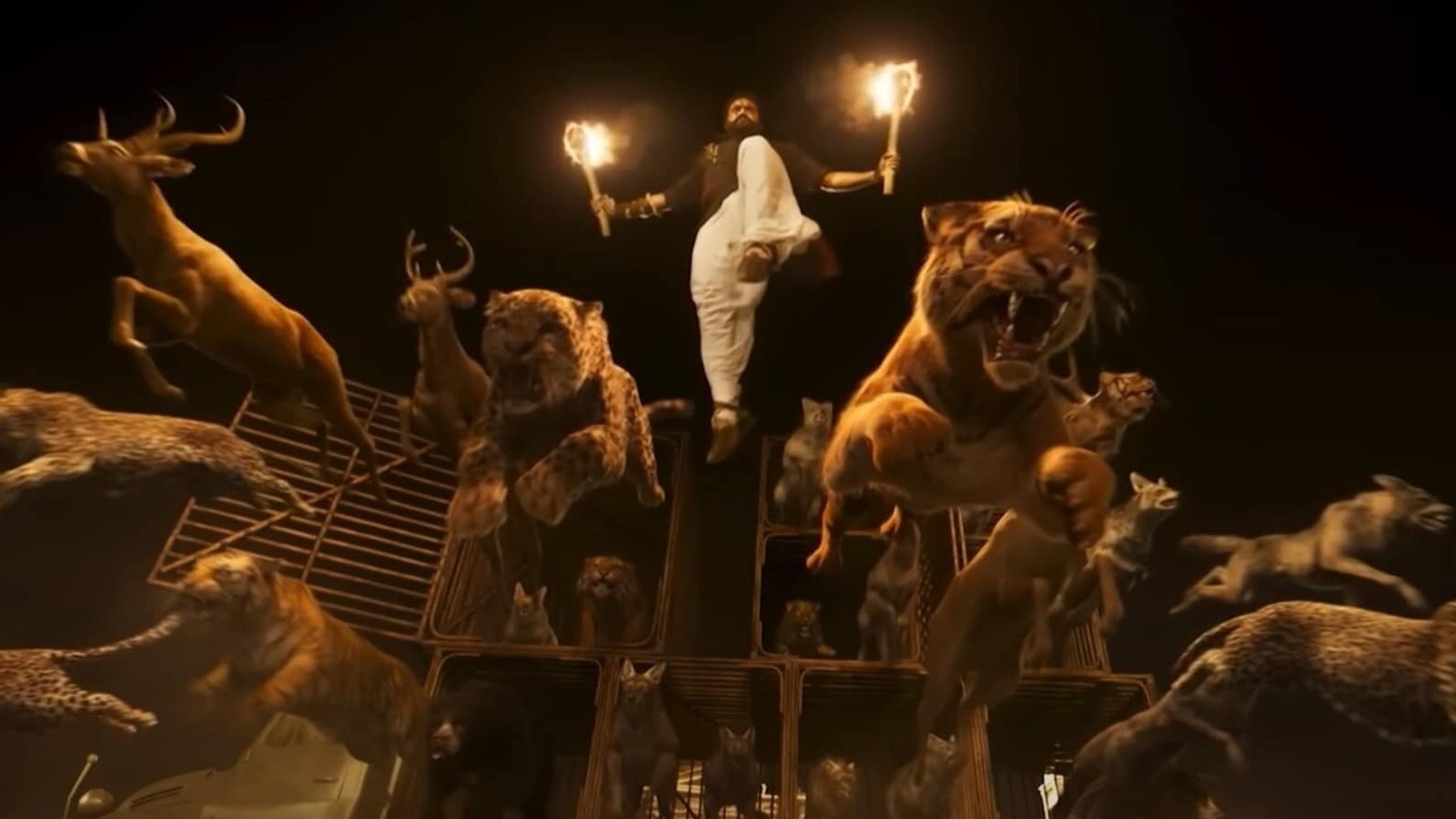 The RRR Filmmakers Used 'Small Robotic Cars' As Stand-Ins For CGI ...