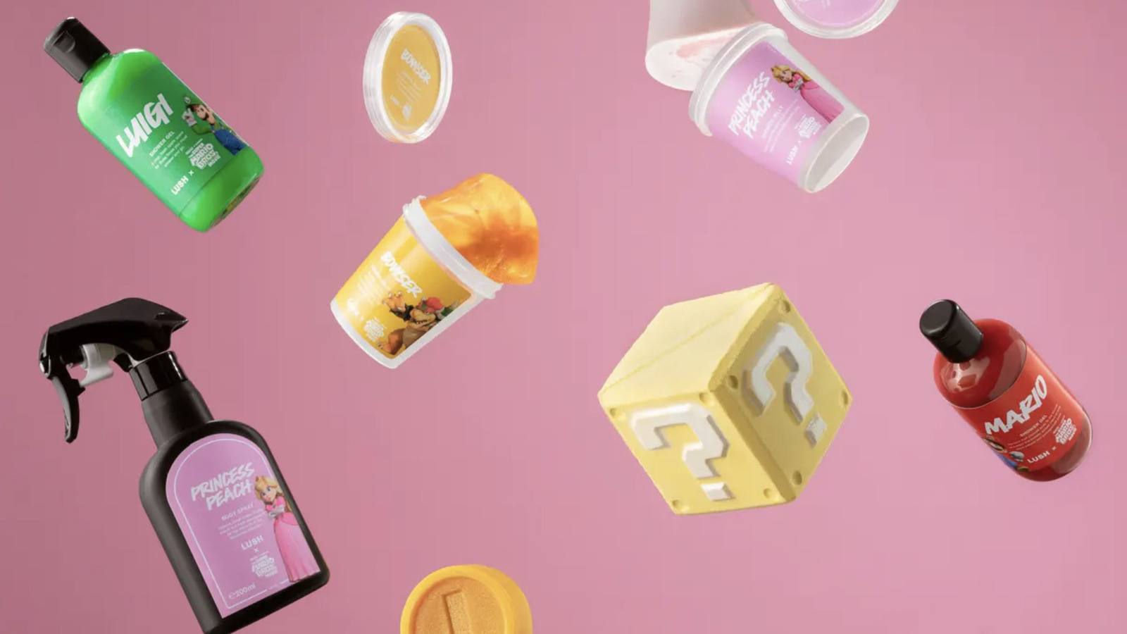 The Super Mario Bros. Movie And Lush Collaboration Is Worth 120 Stars