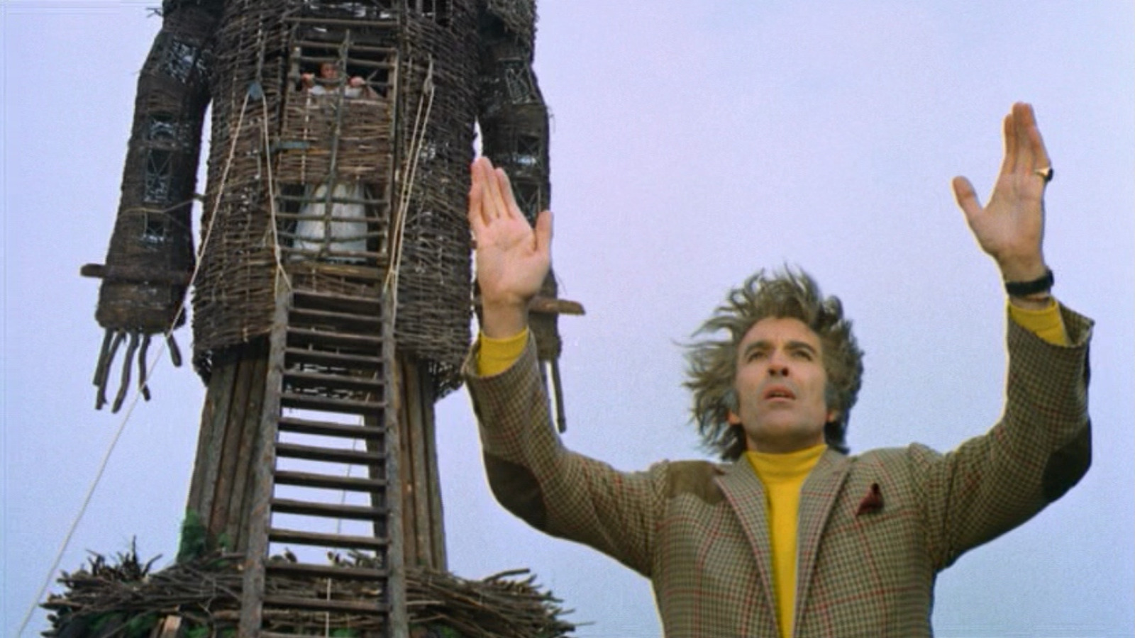 The Wicker Man's Signature Bonfire Ran Into Trouble With A Goat's Bladder