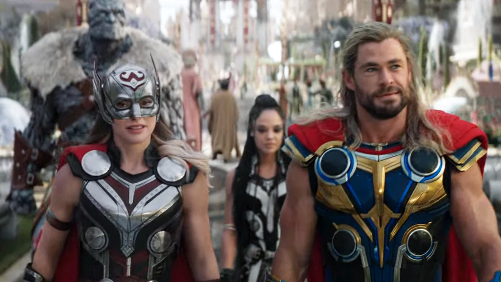 Thor: Love And Thunder Shot One Of Its Biggest Scenes In A Parking Lot