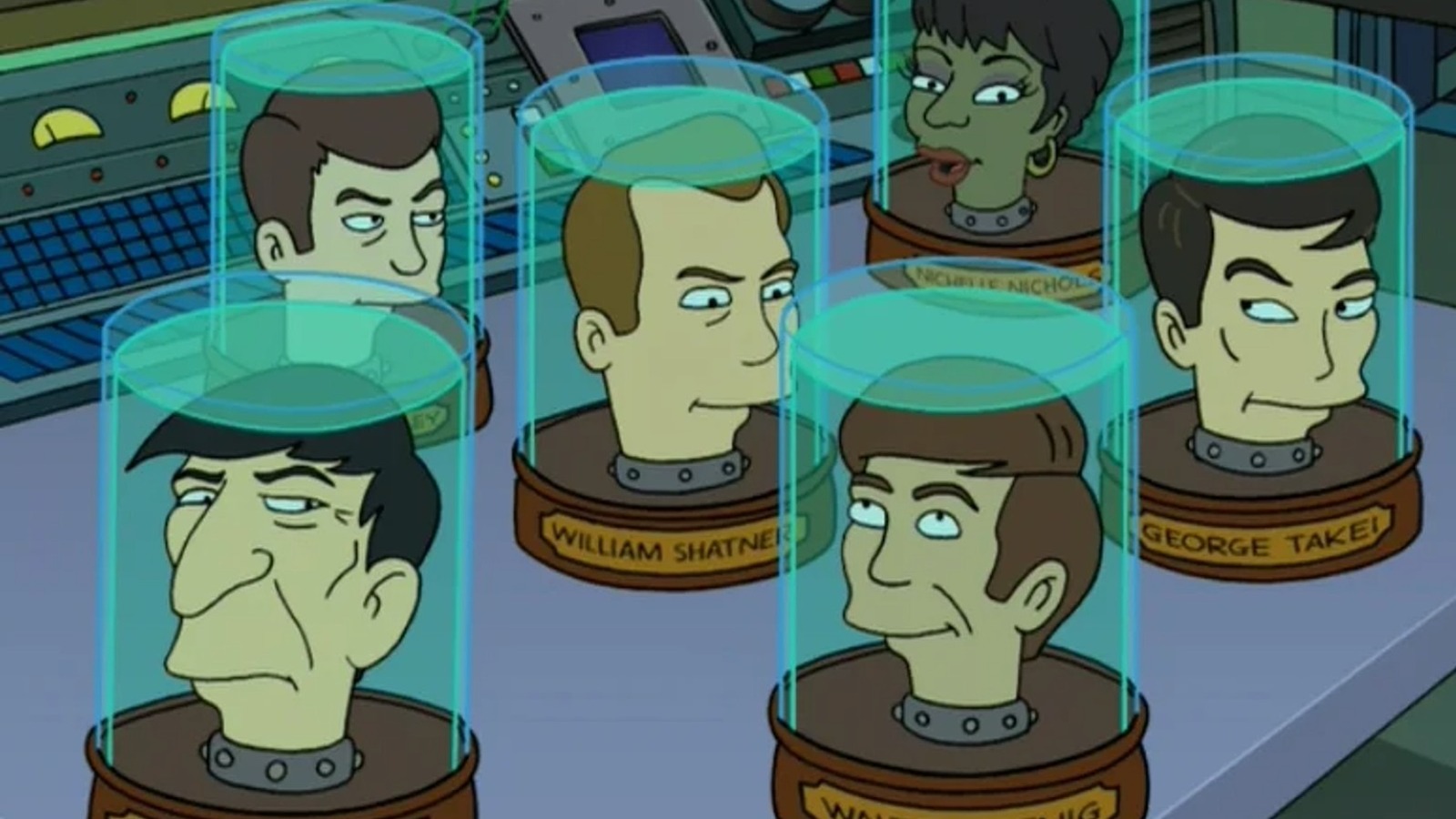 William Shatner And Leonard Nimoy Threw Futurama's Crew Into Chaos