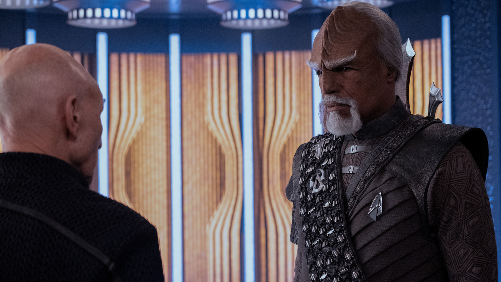 Worfs Zen Like Shift In Star Trek Picard Came From An Unproduced Spin Off Script Written By