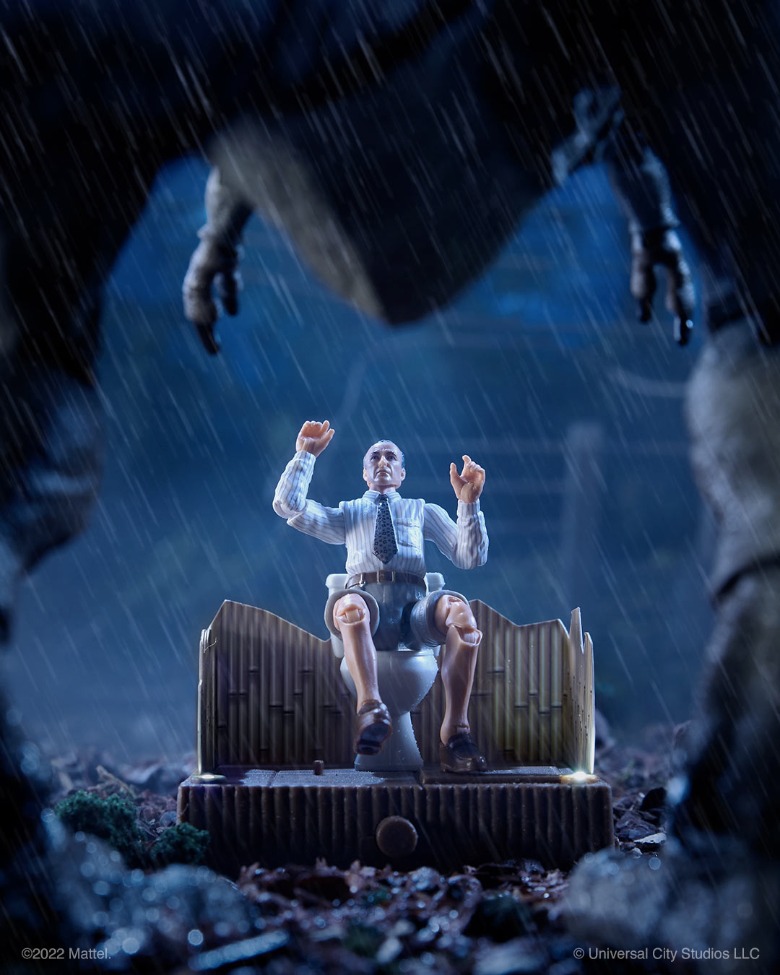 Mattel Reveals The Best Jurassic Park Collectible The Lawyer On The Toilet