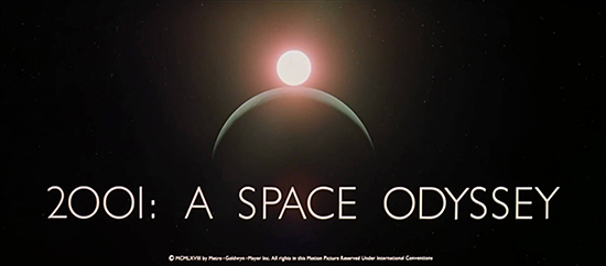 Watch The '2001' Opening With Alex North's Original Score