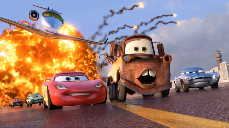 Meet Two New 'Cars 2' Characters: Rod "Torque" Redline And Siddeley