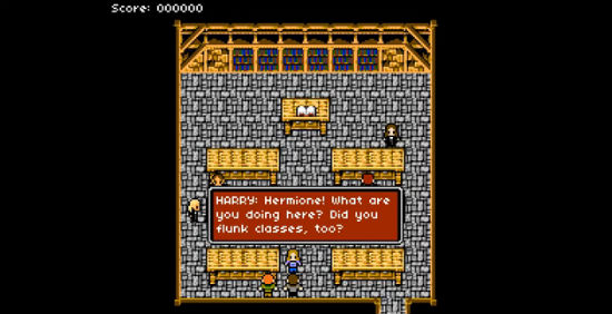 'Harry Potter And The Summer School Spectre:' An 8-Bit Interactive ...