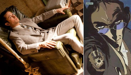 Joseph Gordon-Levitt Is Alberto Falcone In 'The Dark Knight Rises'