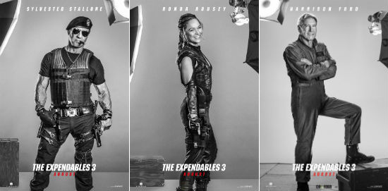 Sixteen 'The Expendables 3' Posters Feature The New, The Old And The Iconic
