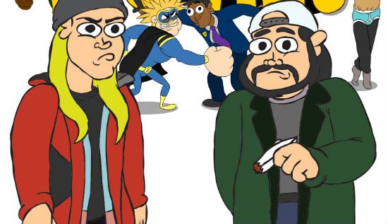New 'Jay And Silent Bob's Super Groovy Cartoon Movie' Poster And Trailer