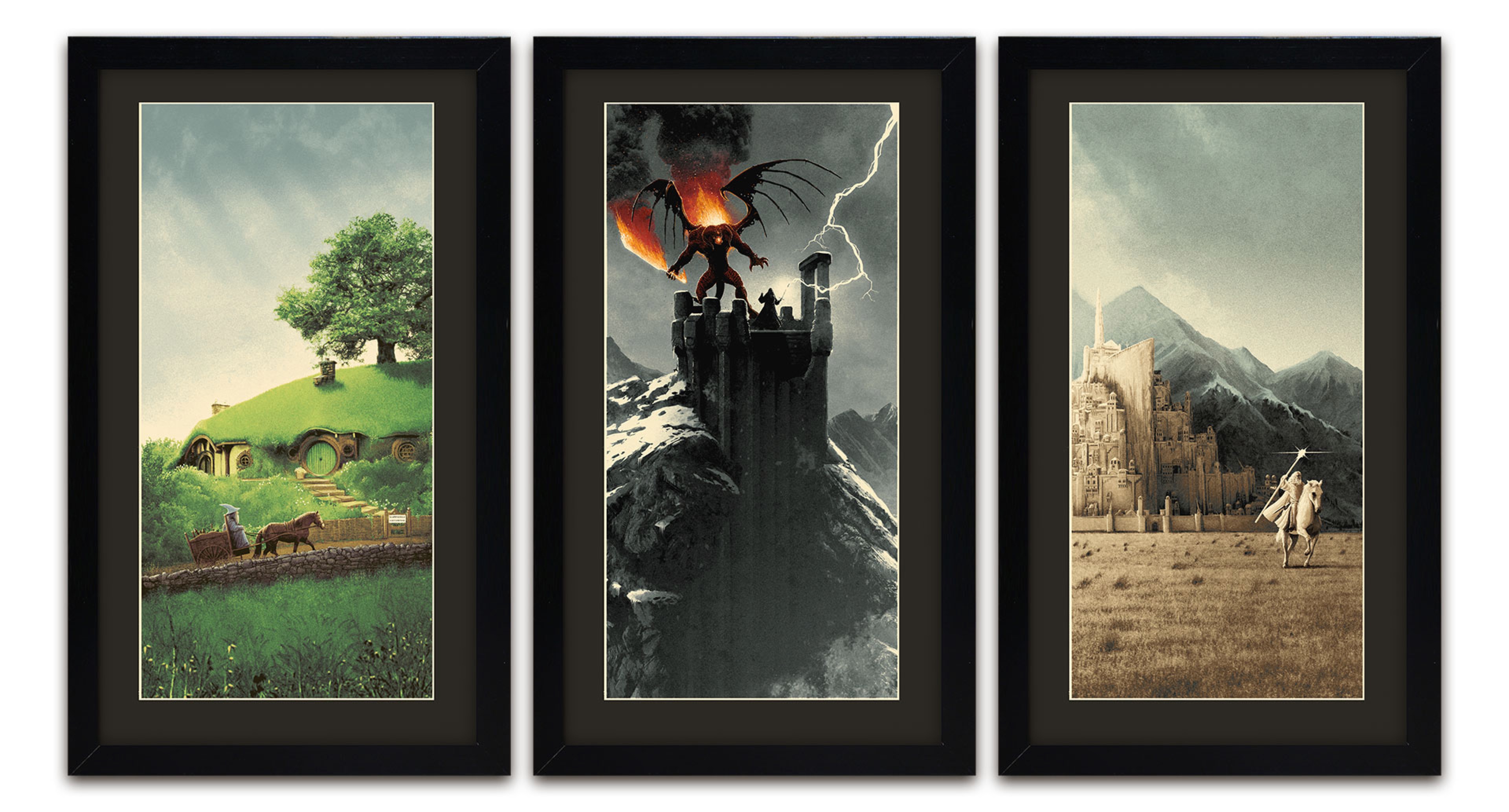 Cool Stuff: Matt Ferguson's 'Lord Of The Rings' Trilogy Print Set