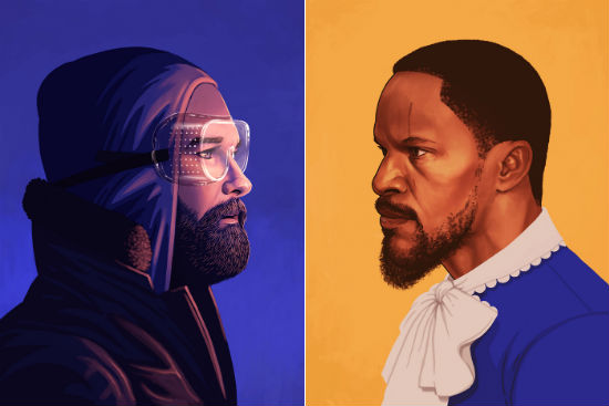 Cool Stuff: Mike Mitchell's Movie Character Portraits At The Mondo Gallery