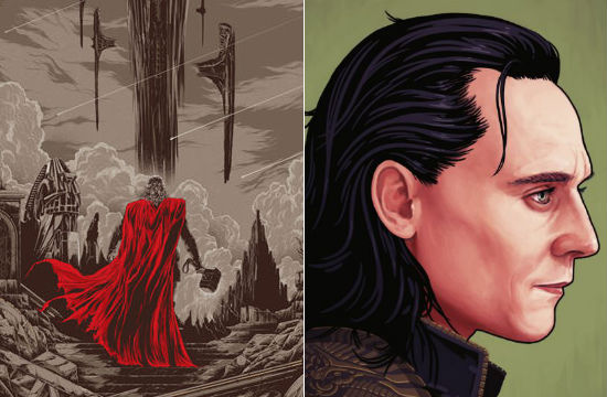 'Thor: The Dark World' Gets Mondo Posters By Ken Taylor And Mike Mitchell