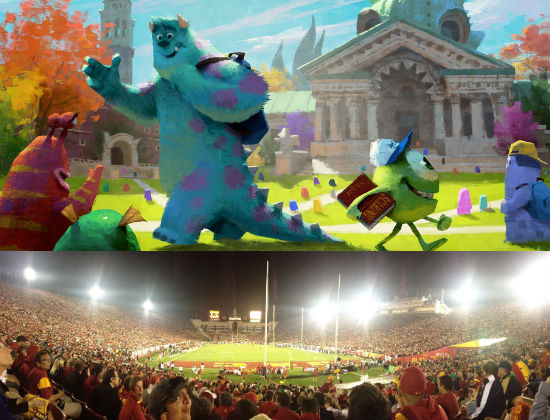 'Monsters University' Invades University Of Southern California With ...