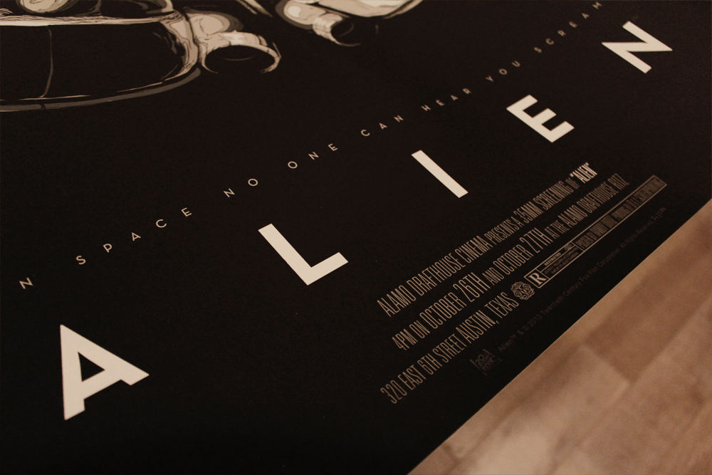 Cool Stuff: 'Alien' Poster By Mondo And Randy Ortiz
