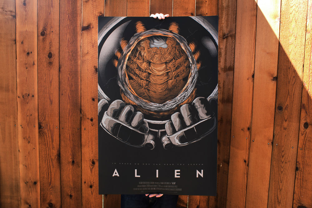 Cool Stuff: 'Alien' Poster By Mondo And Randy Ortiz