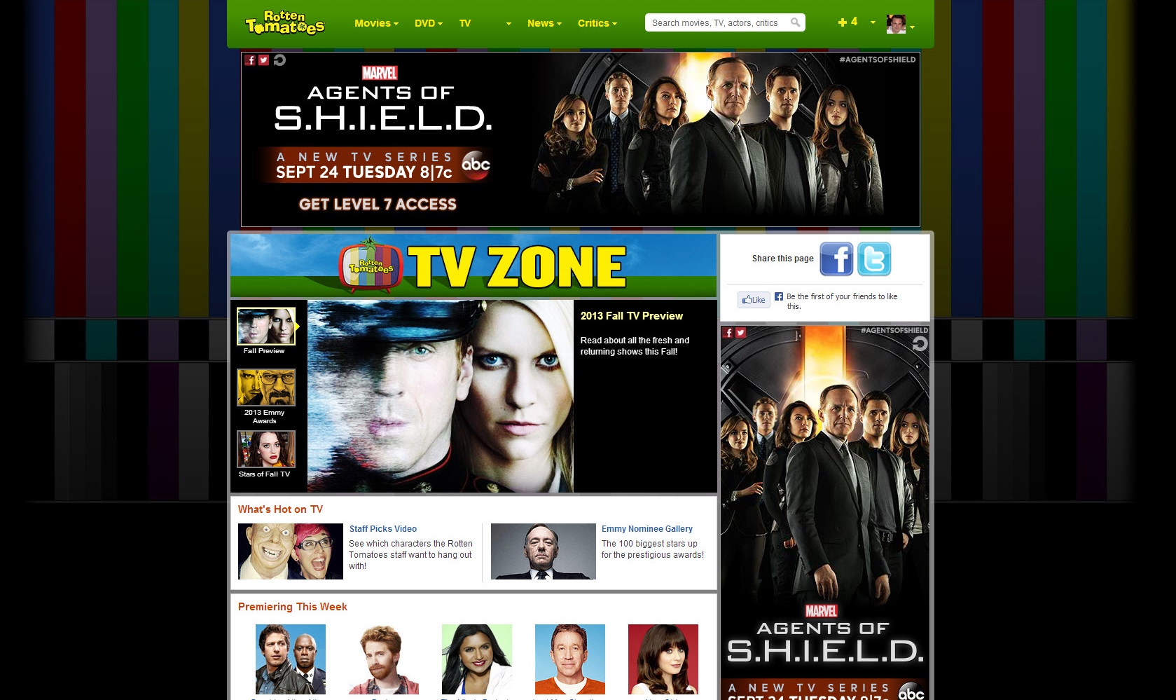 Rotten Tomatoes Launching New TV Zone