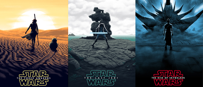 New 'Star Wars' Sequel Trilogy Posters Put Rey In The Center Of The Frame