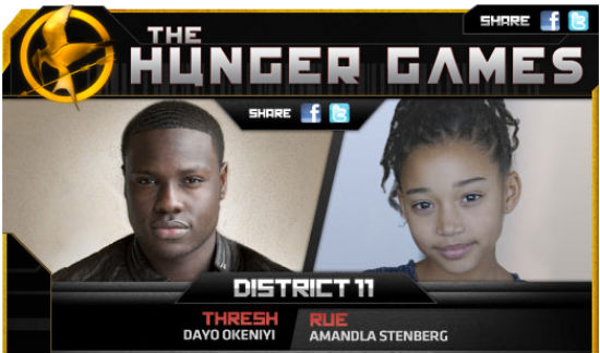 Thresh And Rue Cast In 'The Hunger Games'