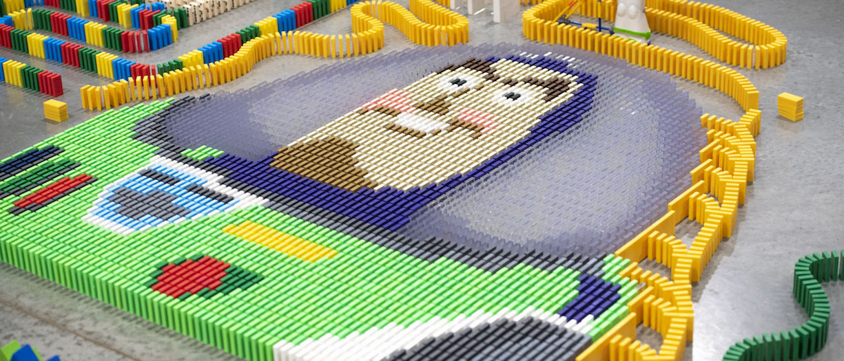 Theme Park Bits: Huge 'Toy Story' Land Domino Maze, Fantasyland ...