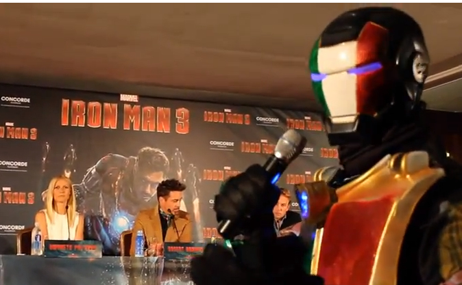 LOL: Spocko Interviews The 'Star Trek Into Darkness' Cast, Italian Iron ...