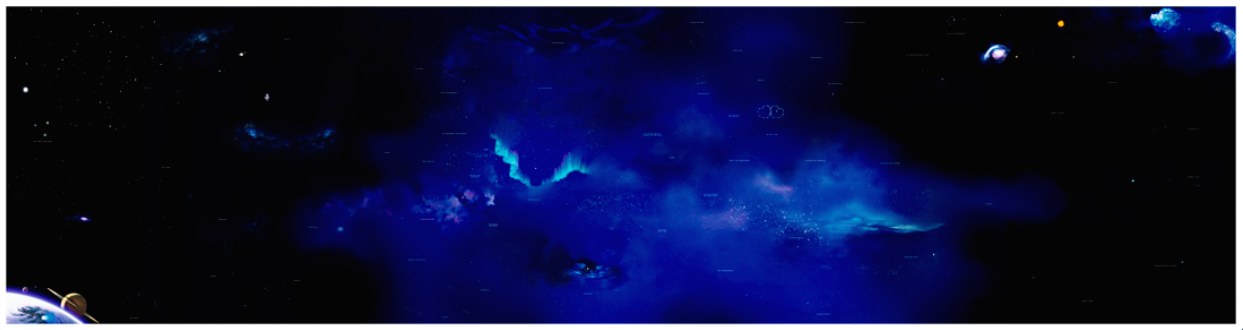 The Disney Universe: A Star Map Created From Disney And Pixar Movies