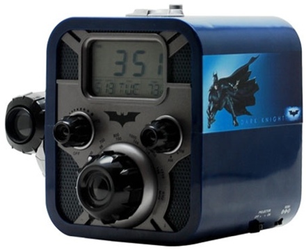 Cool Stuff: Dark Knight Alarm Clock With Working Bat-Signal