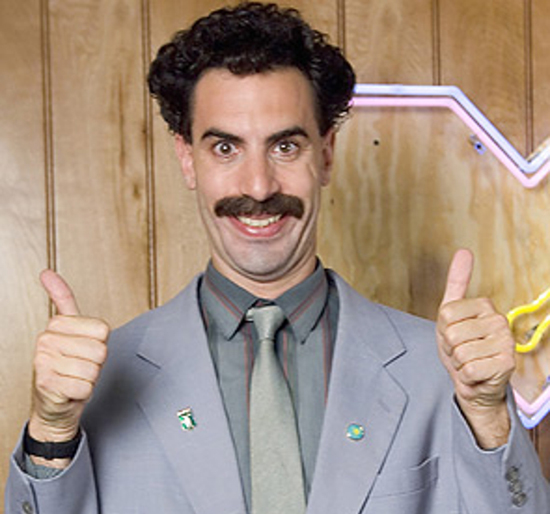 WTF: Fake National Anthem From 'Borat' Played At Sports Medal Ceremony
