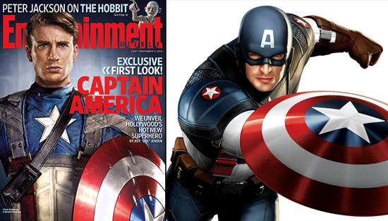 New 'Captain America' Image Shows Chris Evans Suited Up As Cap