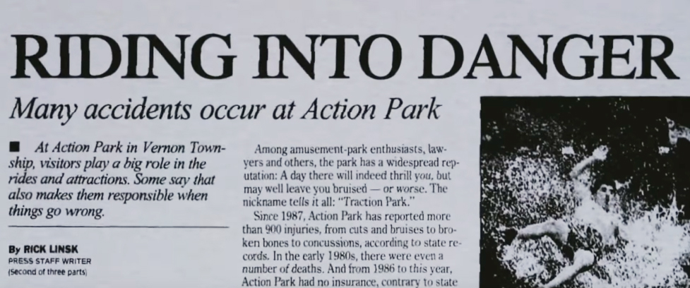 'Class Action Park' Documentary, About The World's Most Dangerous Water ...