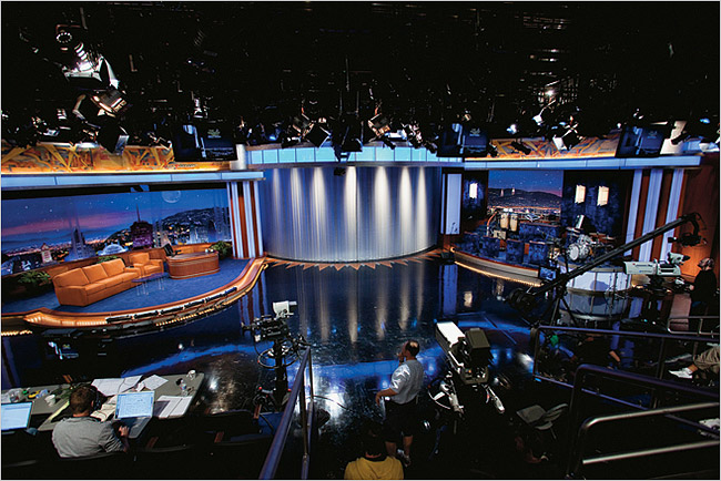 First Look: The Tonight Show With Conan O'Brien Set
