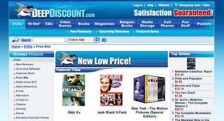 Geek Deals: 20% Off DVD/Blu-Ray At Deep Discount!