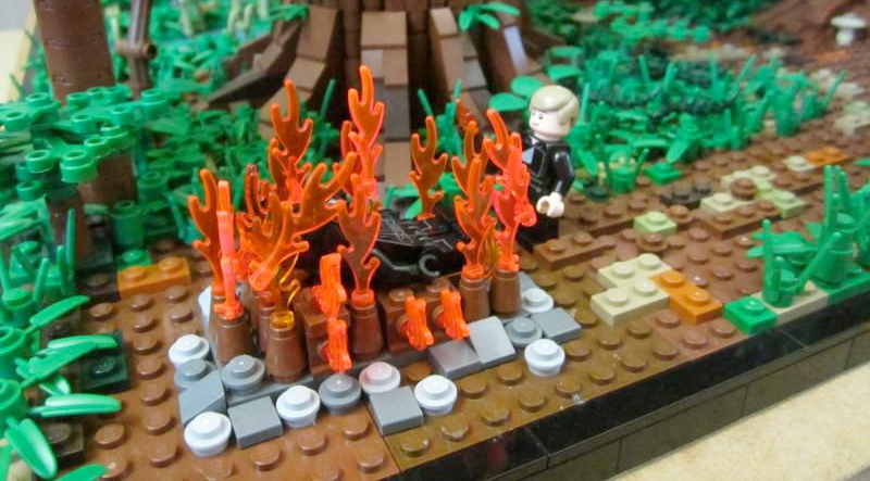 Cool Stuff: See A LEGO Ewok Village As Tall As An Ewok
