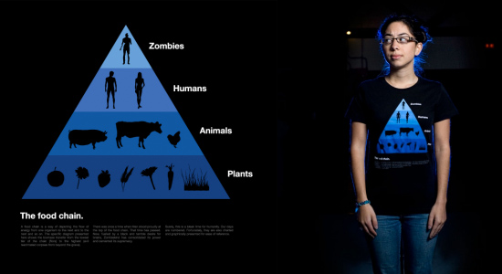 Cool Stuff: Olly Moss' The Food Chain T-Shirt