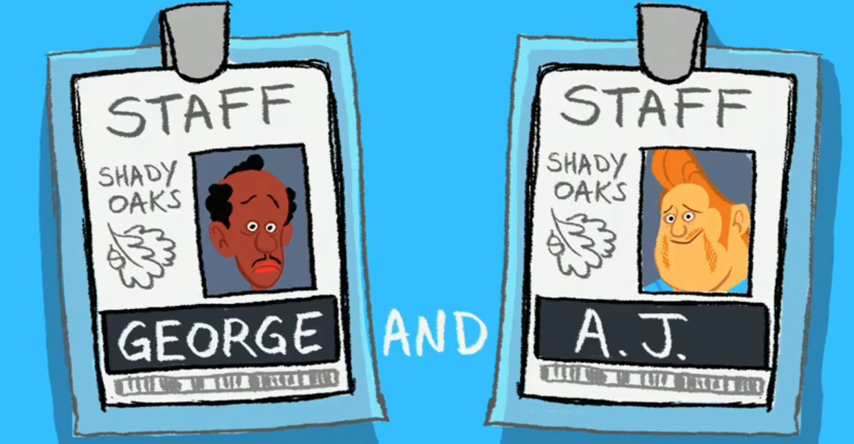 Pixar's Up Tie-In George And AJ Now Online