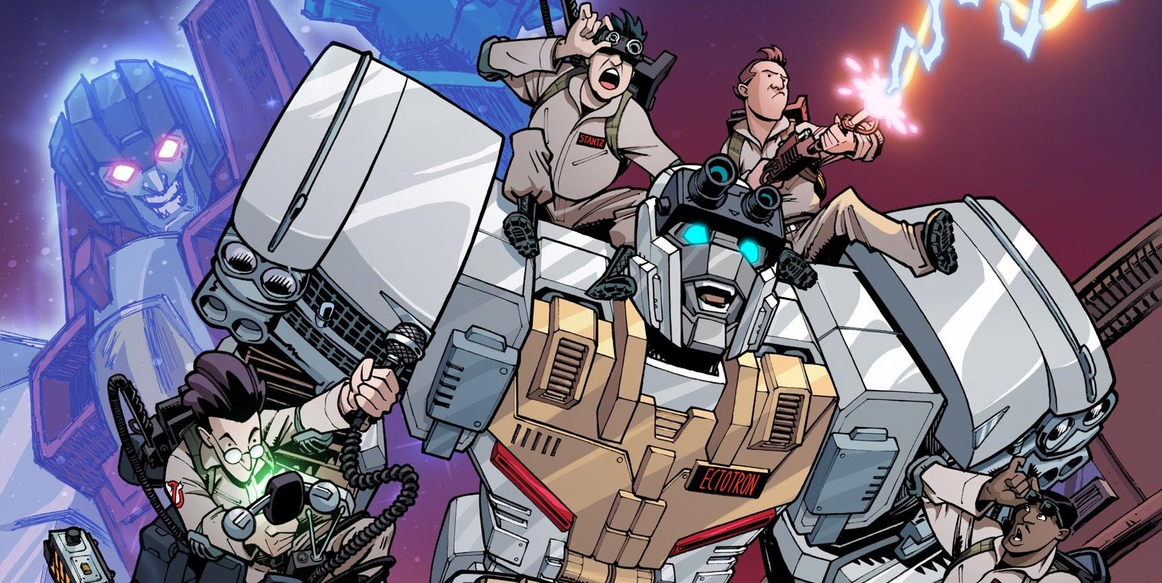 'Ghostbusters' Meets 'Transformers' In A New Crossover Comic Miniseries