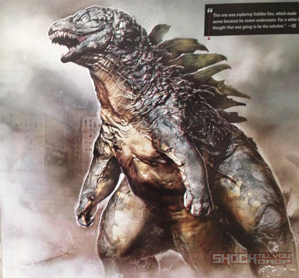 See Five Alternate 'Godzilla' Designs